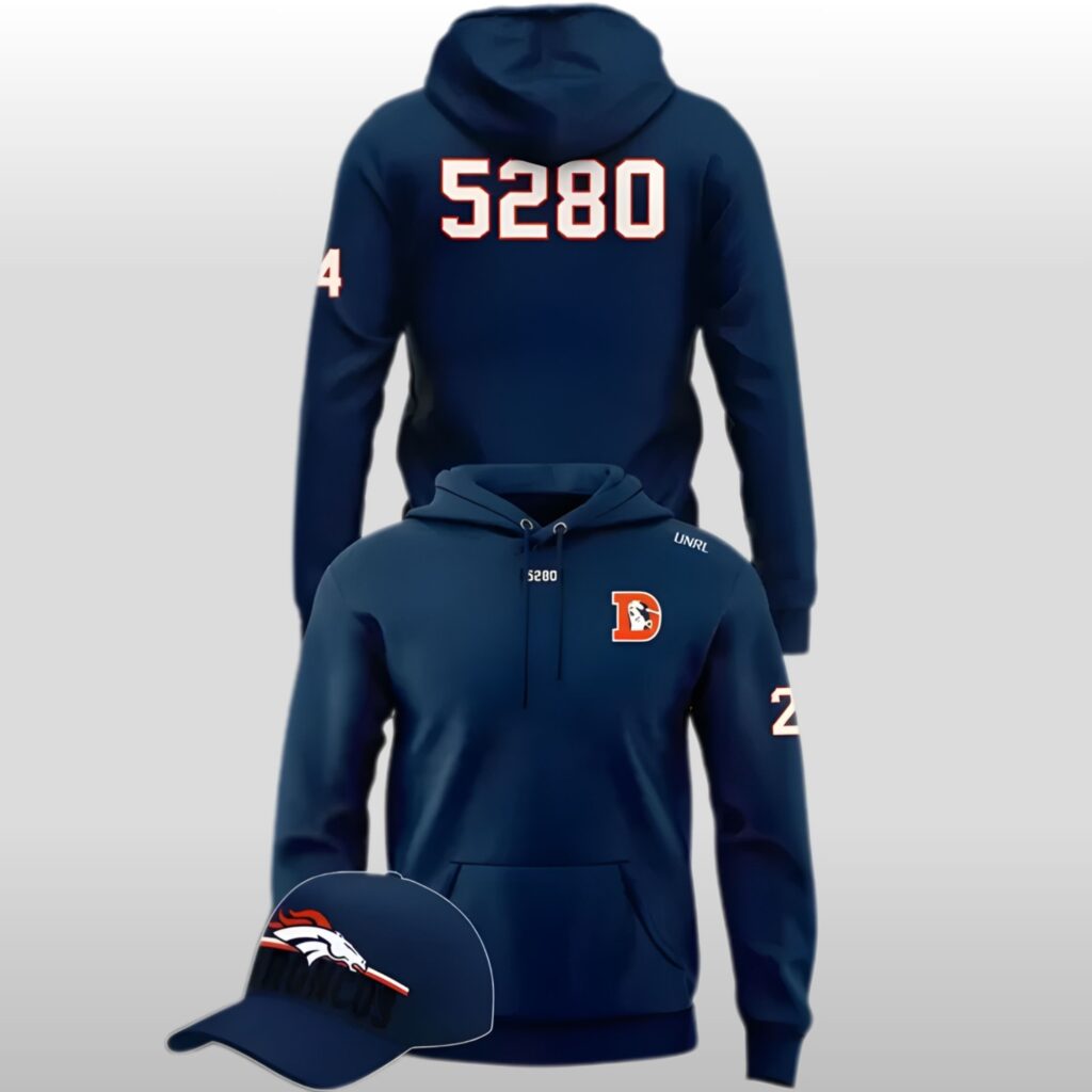 2026 Denver Broncos 5280 Hoodie Shirt - Zerelam