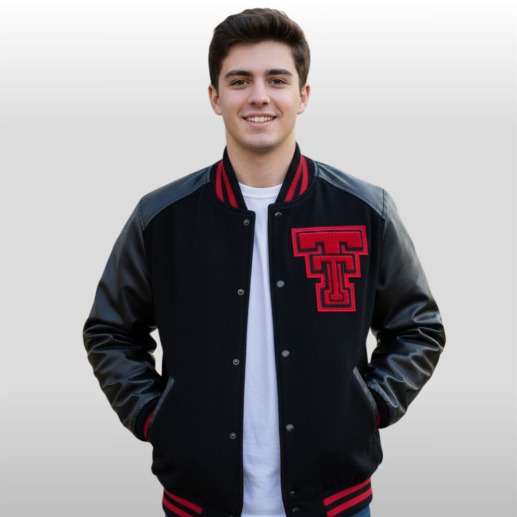 Austin McNamara Texas Tech Red Raiders 2025 Jacket - Zerelam