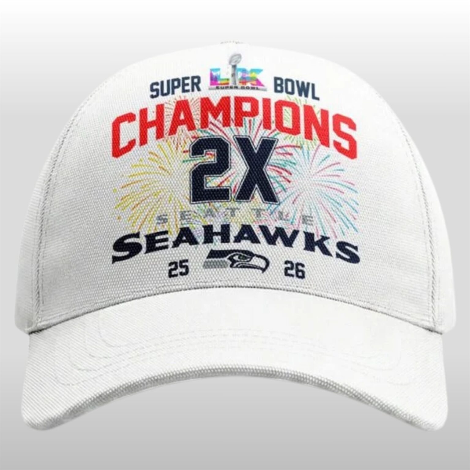 2026 Seattle Seahawks Super Bowl Champions 2x Hat - Zerelam.com