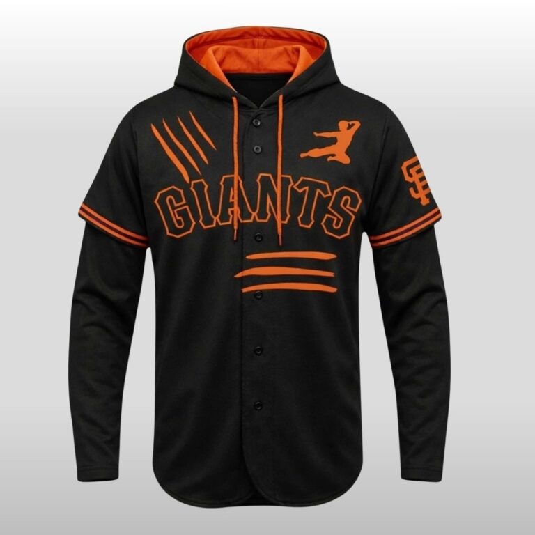2026 SF Giants Bruce Lee Baseball Jersey Hoodie - Zerelam
