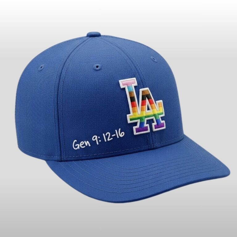 2026 LA Dodgers Clayton Kershaw Genesis 9:12-16 Pride Hat – Honor A ...
