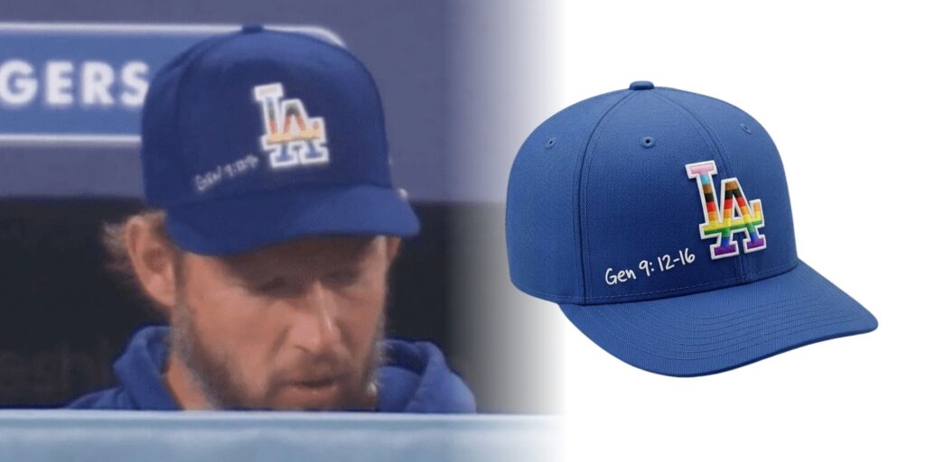 2026 LA Dodgers Clayton Kershaw Genesis 9:12-16 Pride Hat – Honor A ...